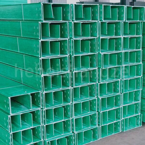 Fiberglass cable tray SMC pultruded trough ladder type composite hot ...
